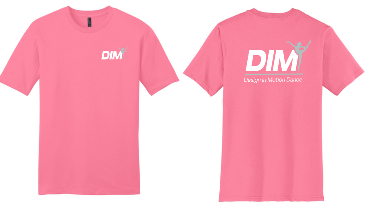 DIM - Pink District Blend Short Sleeve Shirt – Crab & Anchor Apparel