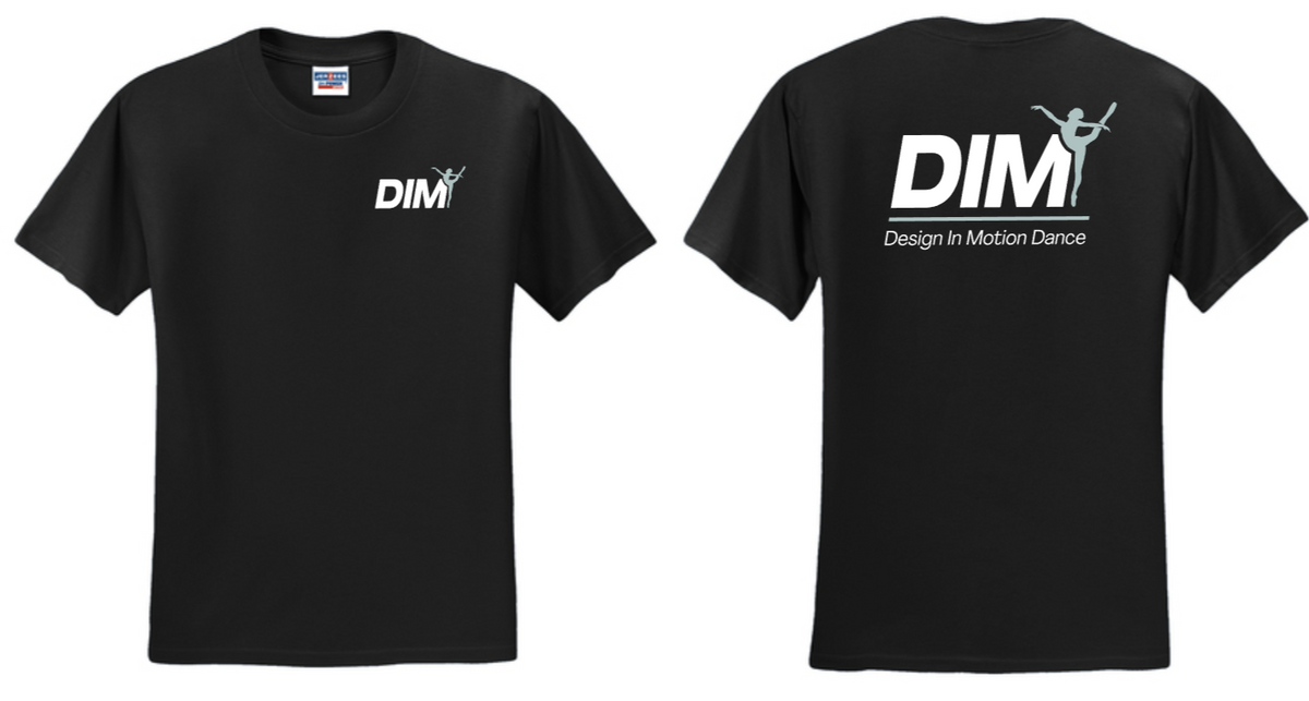 DIM - Black District Blend Short Sleeve Shirt – Crab & Anchor Apparel