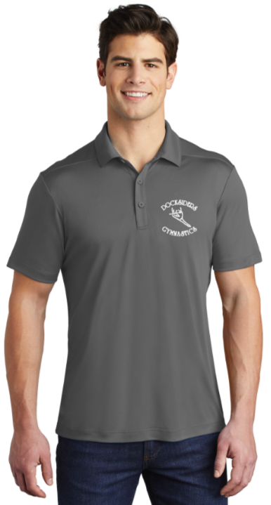 Docksiders - Men's Polo (Black or Grey) (EMBROIDERED) – Crab & Anchor ...