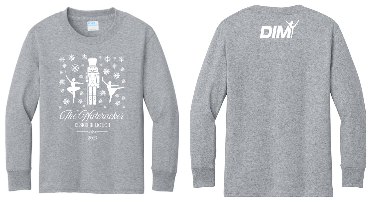 DIM 2025 Nutcracker - Long Sleeve Shirt Athletic Heather (Youth) – Crab ...