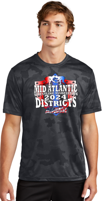 MAWA - 2024 Districts Black/Iron CamoHex SS T Shirt – Crab & Anchor Apparel