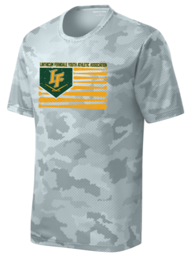 LF Baseball - LF Flag Camo Hex Short Sleeve Shirt – Crab & Anchor Apparel