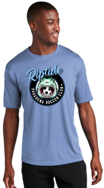 PSC Riptide - SHARK Performance Short Sleeve (Navy Blue, Carolina Blue ...