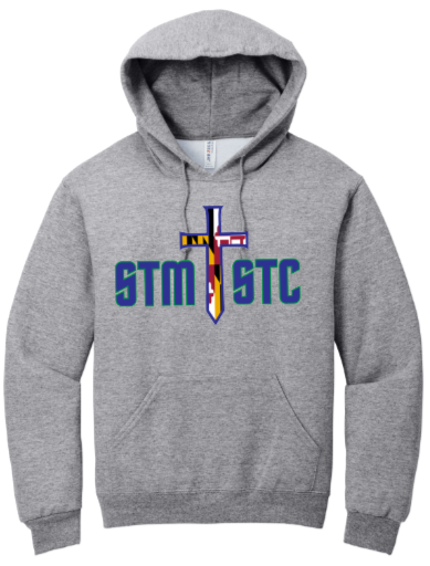 STM STC - FLAG Grey Hoodie – Crab & Anchor Apparel