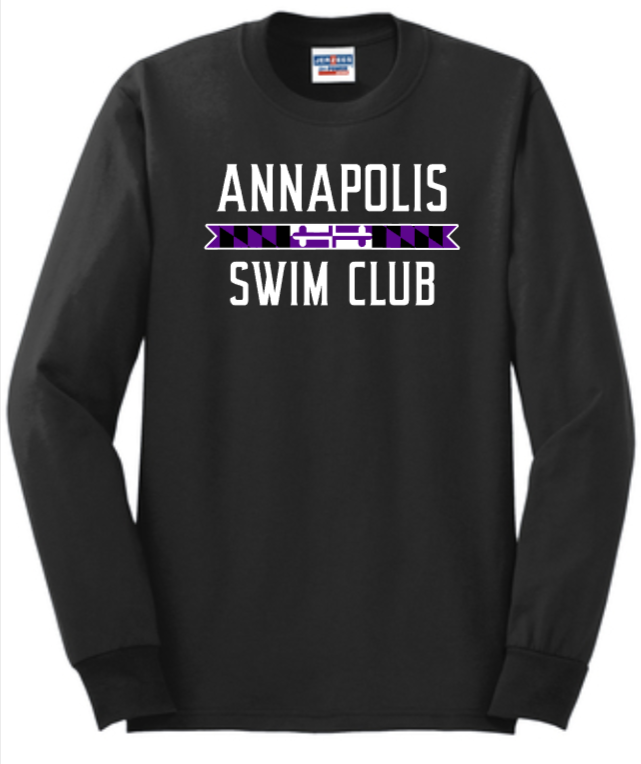 Annapolis Swim Club - FLAG Long Sleeve Shirt (Youth or Adult) – Crab ...