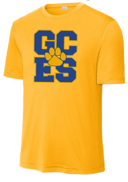 GCES - GCES Gold Performance Short Sleeve Shirt (Youth and Adult ...