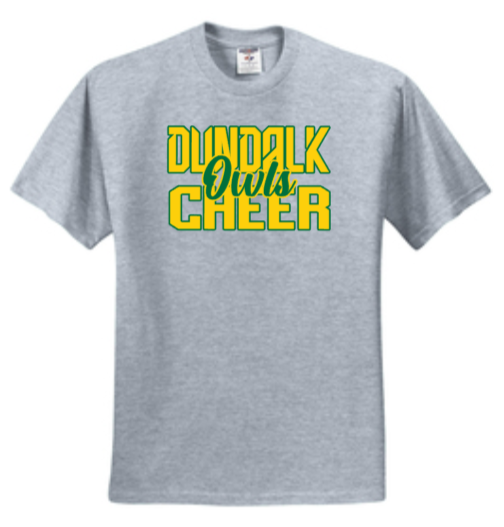 Dundalk Cheer - Official Short Sleeve T Shirt (Green, White or Grey ...