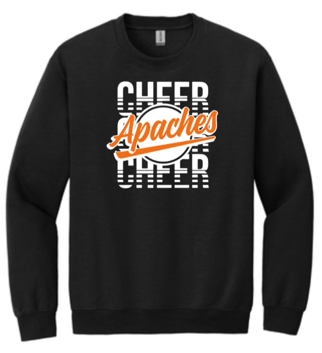 Apaches Cheer - Official Crew Neck Sweatshirt – Crab & Anchor Apparel