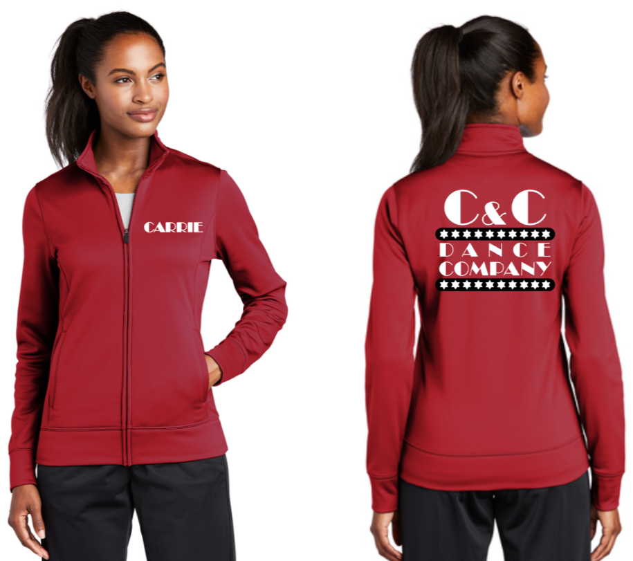 C & C Dance - Official JACKET (Youth, Ladies & Adult) RED – Crab ...