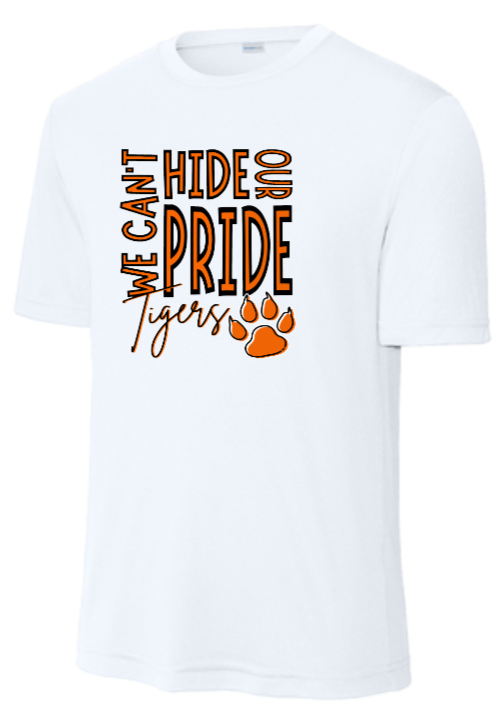 CSP Elementary - Can't Hide our Tiger Pride - White Performance Short ...