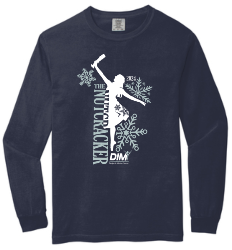 Design In Motion - 2024 Nutcracker Comfort Color Heavyweight Long Slee ...