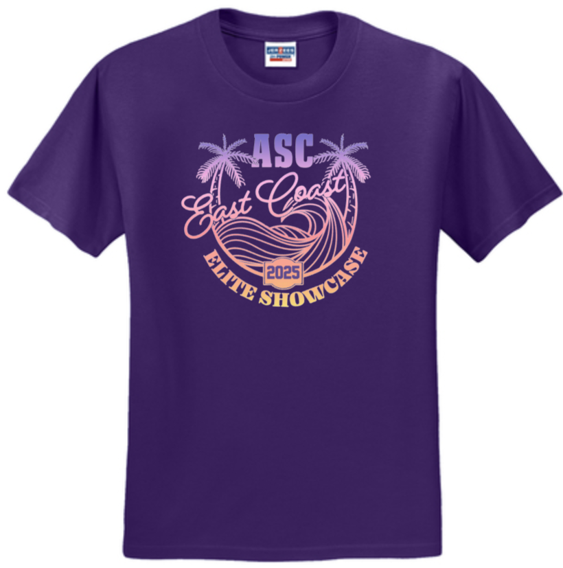 ASC 2025 ISCA - Purple with Gradient SS Cotton/Poly Shirt – Crab ...