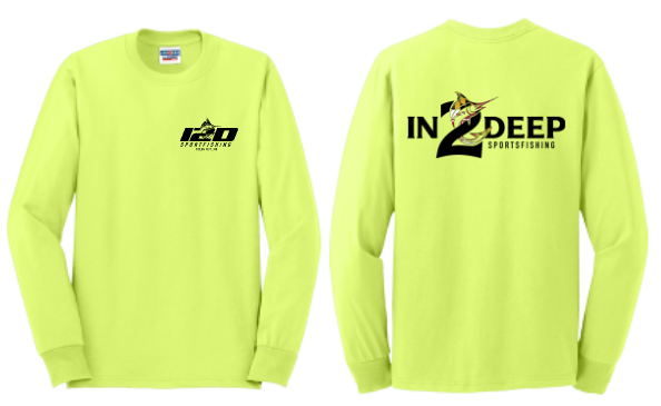 In2Deep - Long Sleeve Shirt (Safety Yellow) – Crab & Anchor Apparel