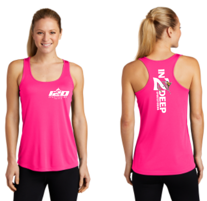 In2Deep - Competitor Performance Racerback Tank (Pink) – Crab & Anchor ...