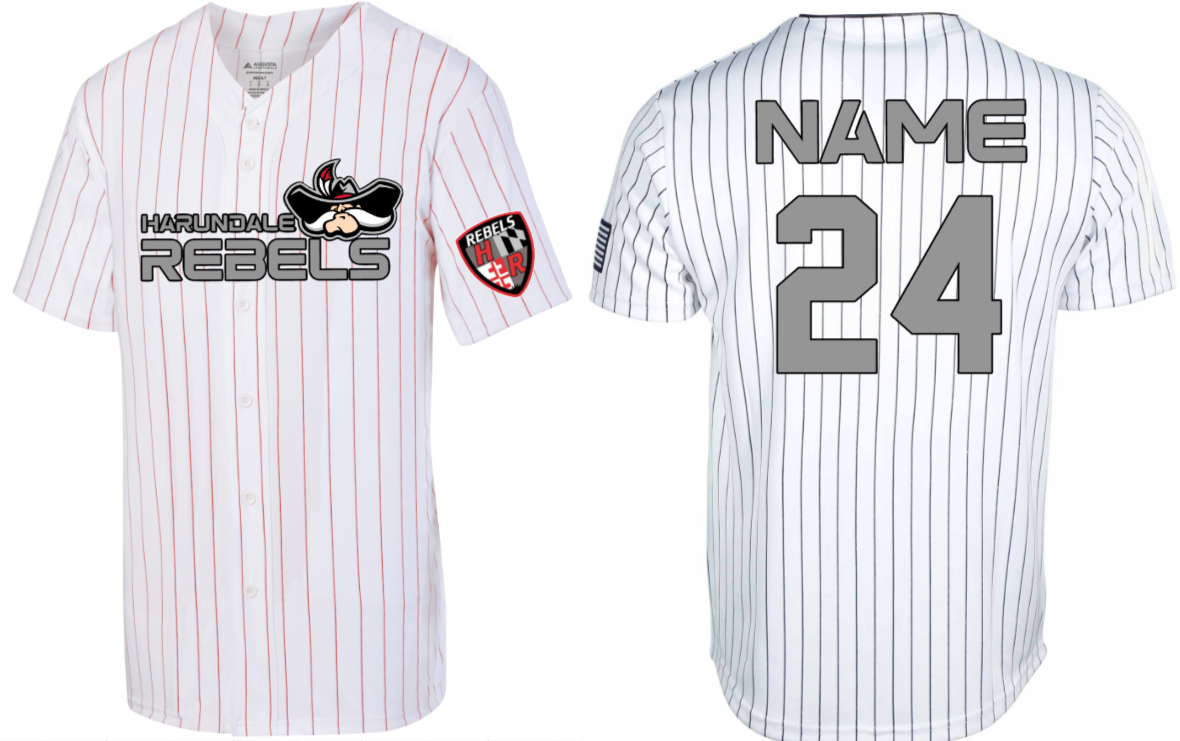 Harundale Fall Ball Jersey Order - 9.1.24 – Crab & Anchor Apparel