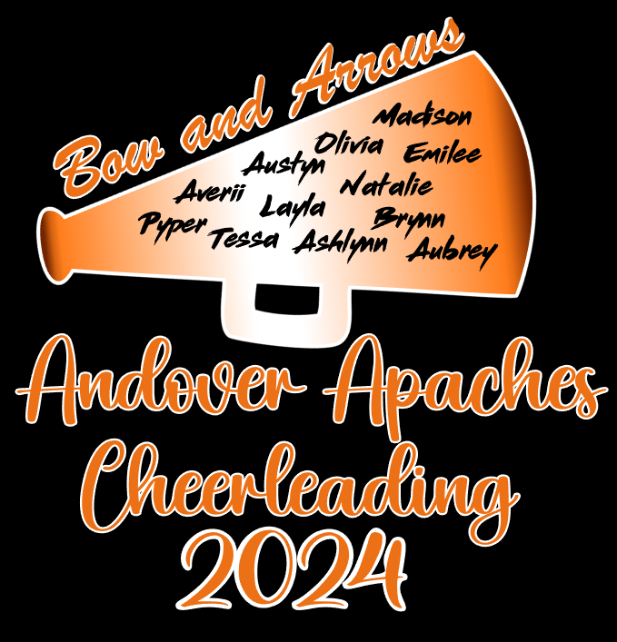 Apaches Cheer Sponsor Shirt 3.14.24 – Crab & Anchor Apparel