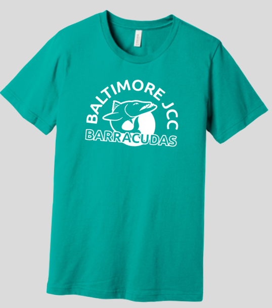 JCC Barracudas - Short Sleeve Jersey T Shirt (TEAL) – Crab & Anchor Apparel