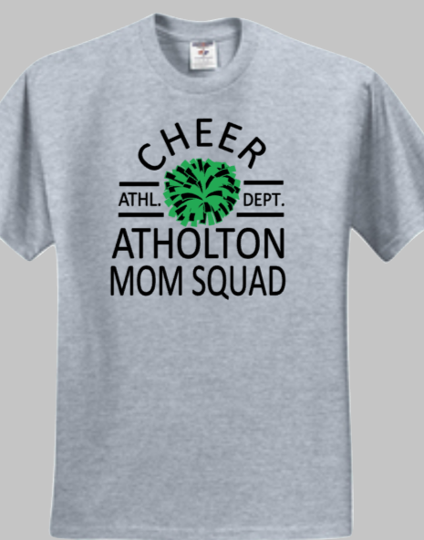 AHS - Cheer Mom/Dad Squad - SS T Shirt – Crab & Anchor Apparel