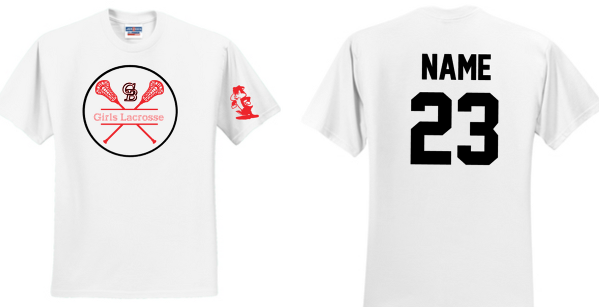 GBHS LAX - GOPHER Short Sleeve T Shirt - White – Crab & Anchor Apparel