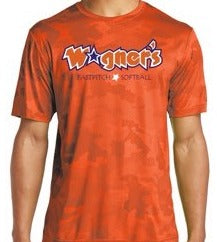 WAGNER'S - Orange Camo Hex Short Sleeve Shirt (Youth / Adult) – Crab ...